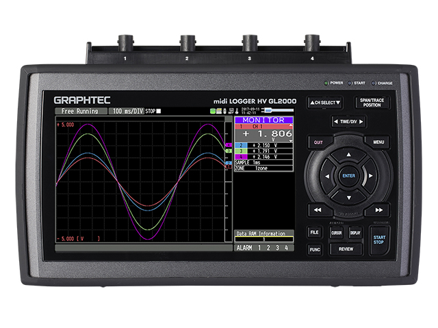 Data logger Graphtec – GL 2000 – cwmelettronica