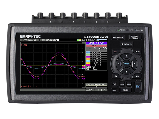 Data logger Graphtec – GL 980 – cwmelettronica